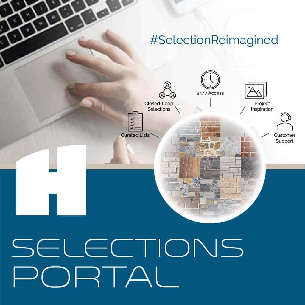 Selections Portal - entry page - Hedberg Home